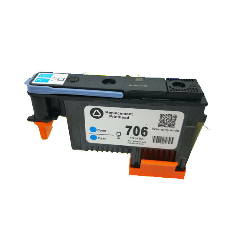 Refurbished For HP 706 Cyan/Cyan F9J49A Printhead for HP DESIGNJET D58 ...